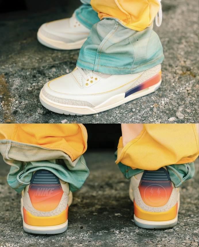 經典注入特色的嶄新演繹！J Balvin x Air Jordan 3 最新聯乘曝光，漸變色調超迷人⋯ - COOL-STYLE 潮流生活網
