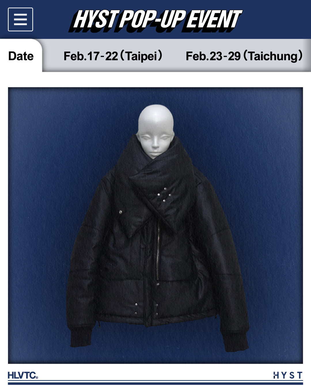 知名選貨店 HYST 攜手台日服飾單位 Remake by Yi、HLVTC 推出合作快閃活動！
